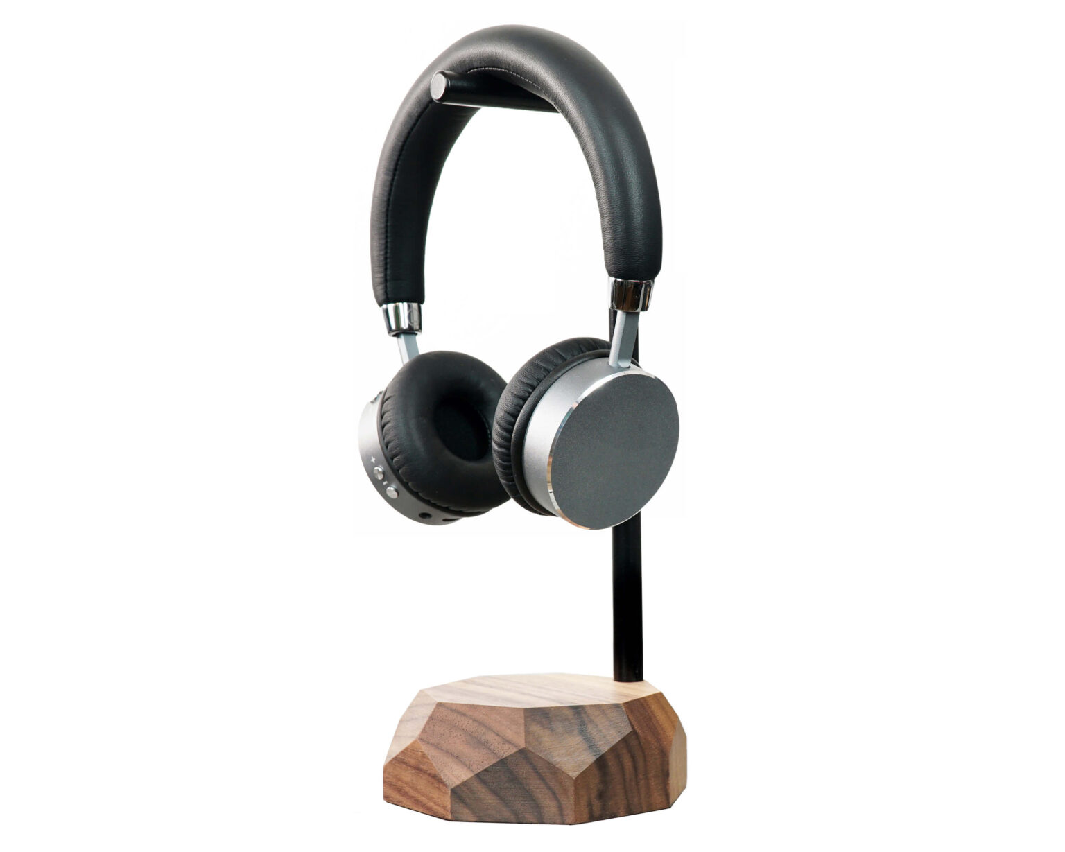 Wooden Headphone Stand - Walnut - Wooden Amsterdam
