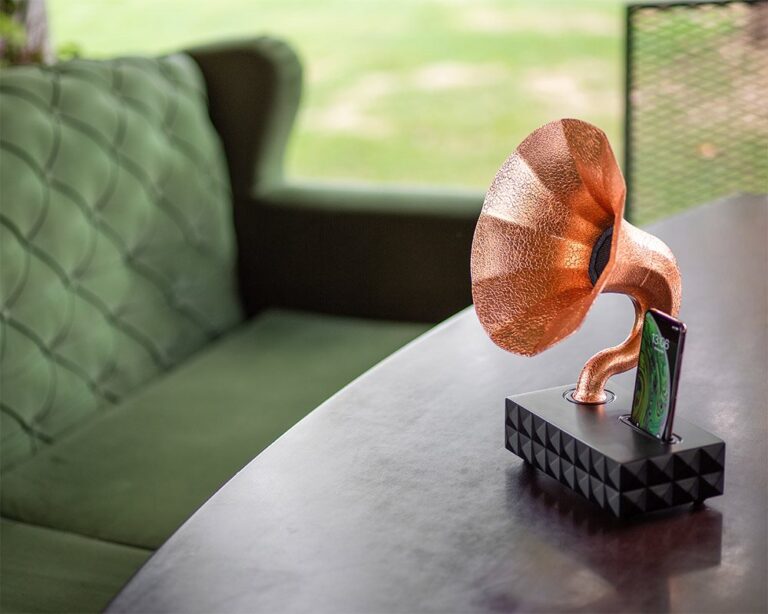 Acoustic Smartphone Amplifier - Mocha - Acoustibox