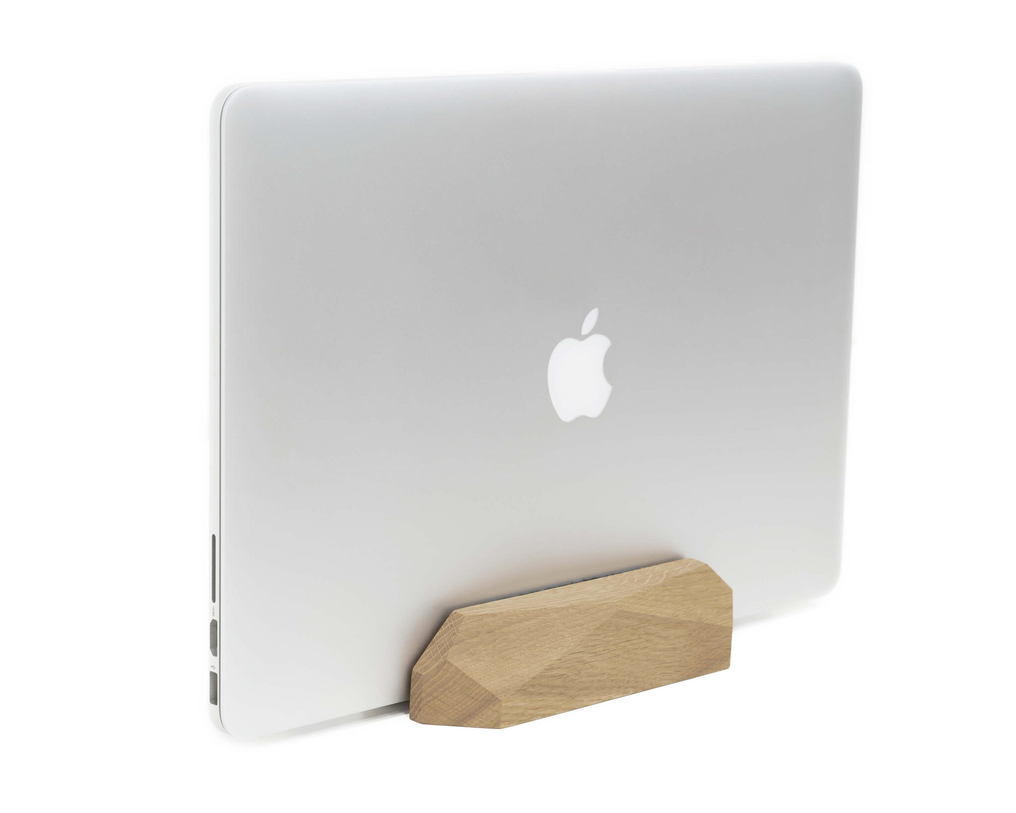 Wooden Laptop Dock - Oak - Wooden Amsterdam