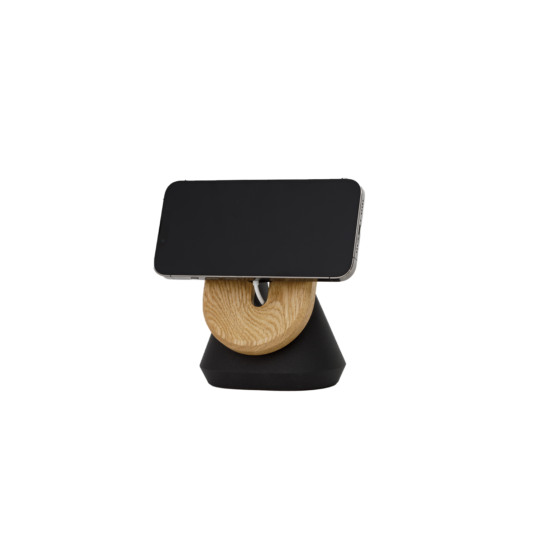 MagSafe iPhone Stand - Oak - Wooden Amsterdam