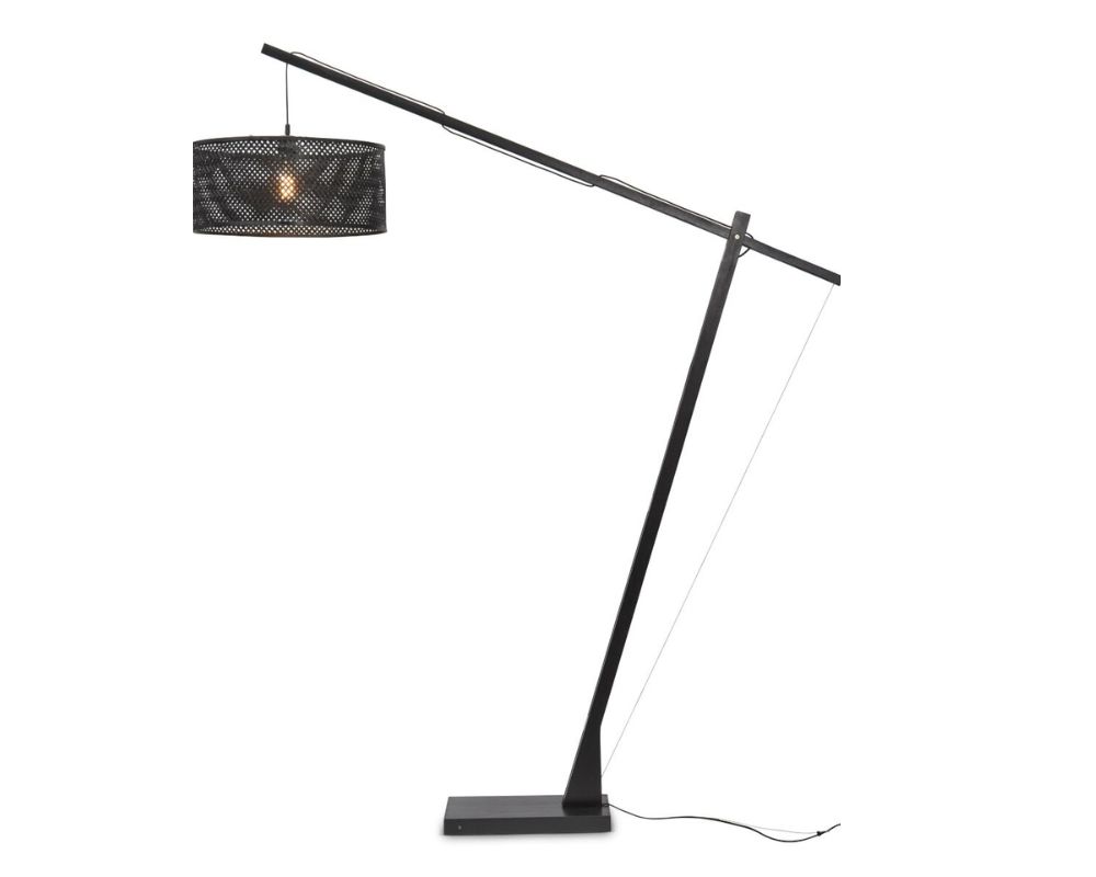 Floor Lamp - JAVA - XL - Bamboo - Wooden Amsterdam