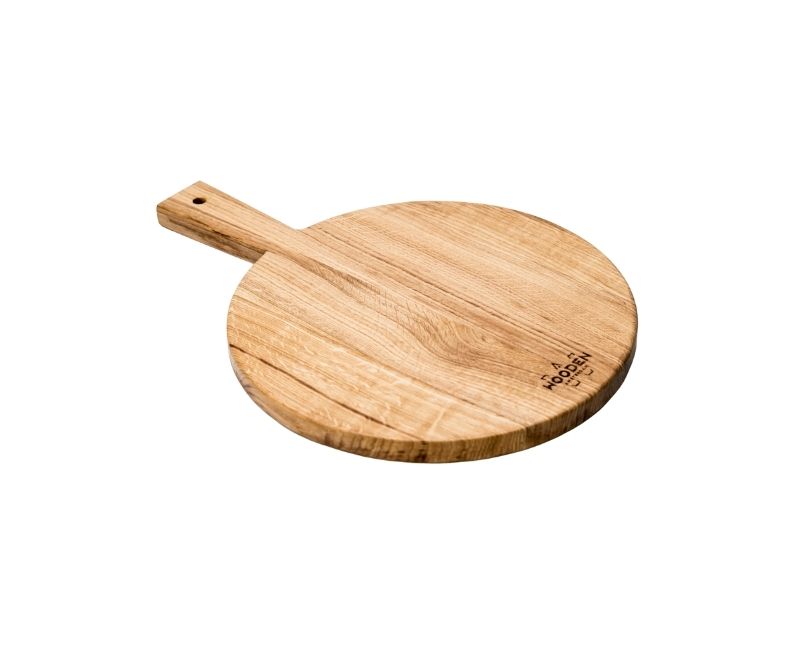 Round Pizza Serving Board | Dark Oak | Shop now