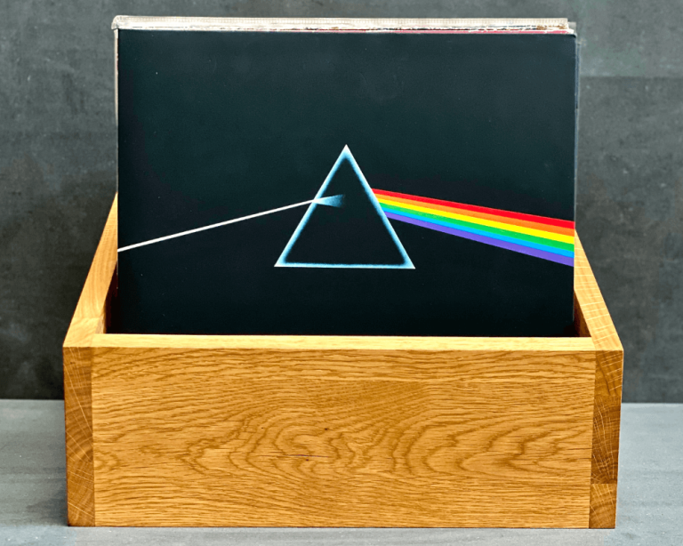 12" Vinyl Records Display - Natural Oak - Add-on - Wooden Amsterdam