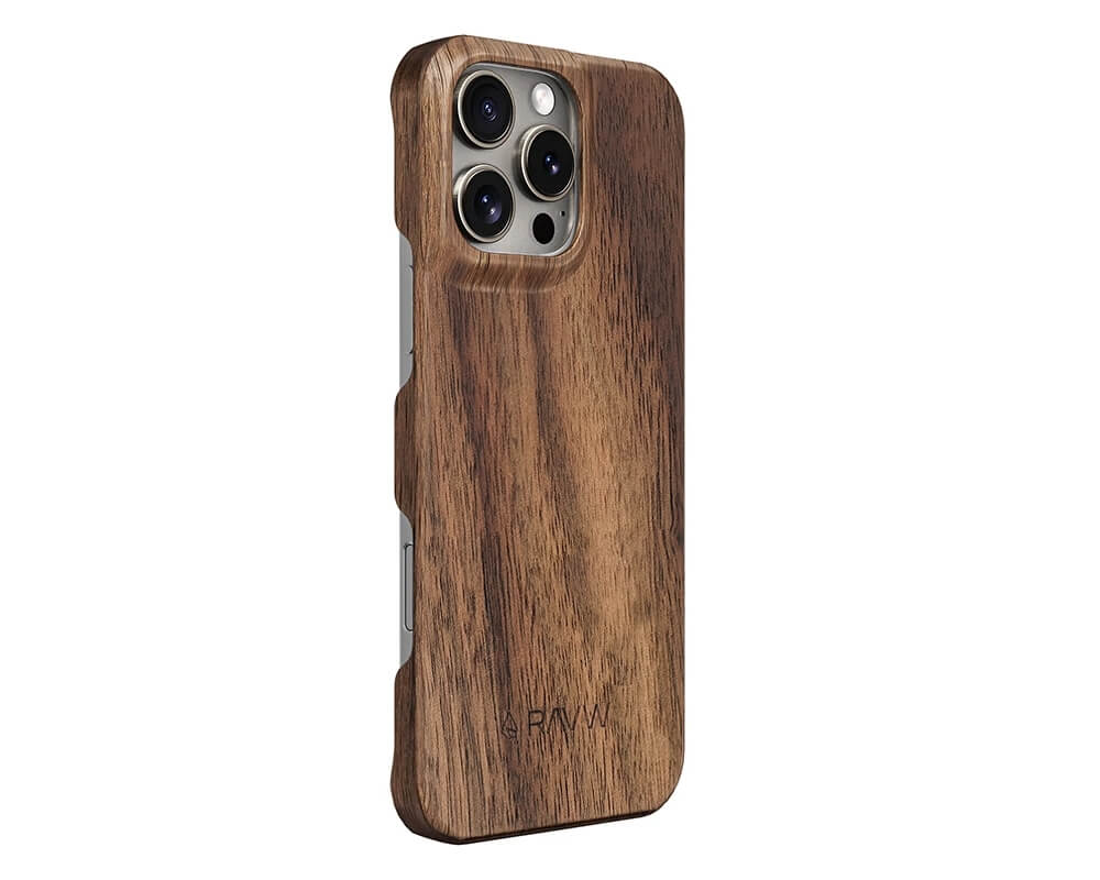Wooden iPhone Case - Slim - Solid Wood - Wooden Amsterdam